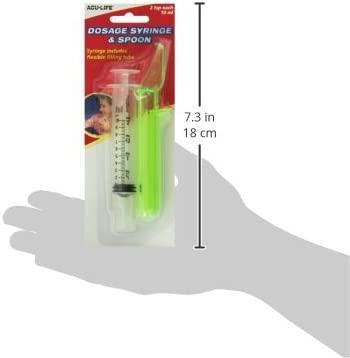 ACU-Life Liquid Dosing Syringe and Spoon - Easy Measurement for Precise ...