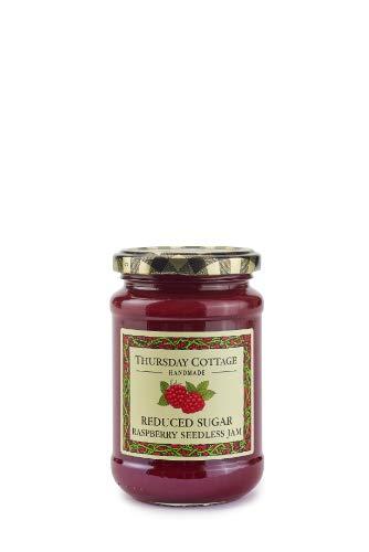 Thursday Cottage | Reduced Sugar Raspberry Seedless Jam | 4 x 315g ...