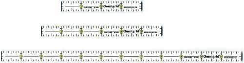 Omnigrid 4-6-12-Inch Marking Ruler Trio | Buy Now with Express ...