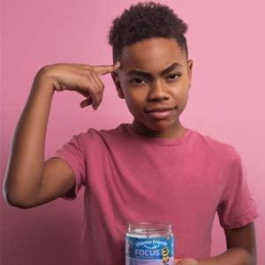 Vitamin Friends Focus Vegan Gummies Berries 60 Pectin Gummies