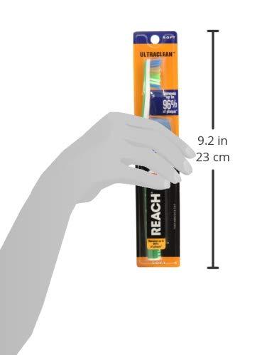 Reach Ultraclean Soft Toothbrush - Free Cover & Assorted Colors ...