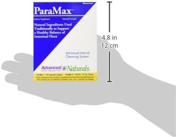 Advanced Naturals Paramax 2-Part Kit - Complete Herbal Cleanse for Gut ...