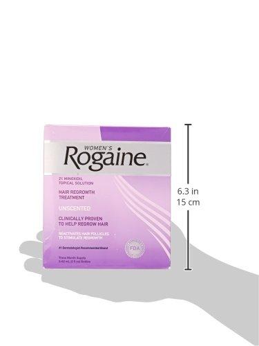 Rogaine Regular Strength for Women Triple Pack 2 Fl Oz - Pack of 3 ...