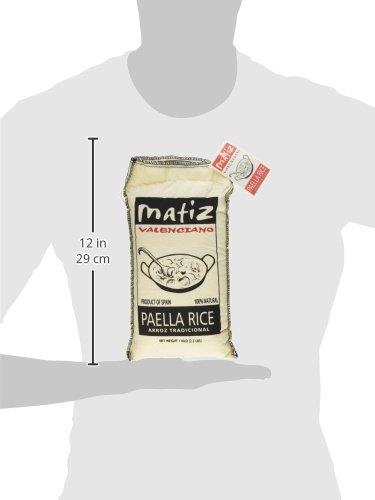 Matiz Valenciano Paella Rice 2.2 lbs - Traditional Spanish Medium-Grain ...