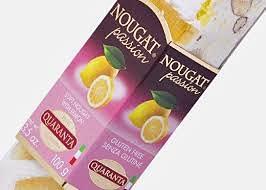 Two 100g Bars Quaranta Lemon Italian Nougat (2 x 100g) | Buy Now with ...