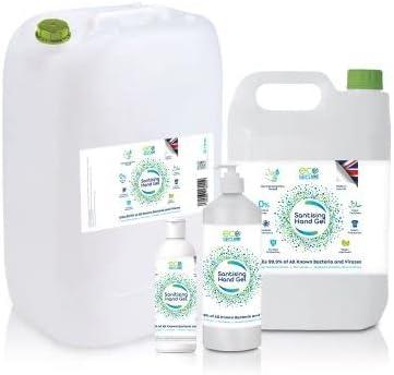 EcoSecure Alcohol-Free Hand Sanitizer Gel 1L - Kills 99.99% Bacteria ...