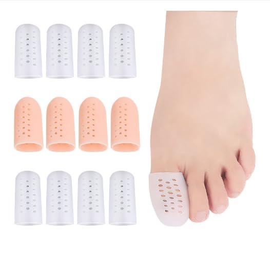 Silicone Big Toe Protectors - 20 Count | Toe Caps for Men & Women ...