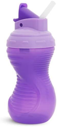 Munchkin Mighty Grip Flip Straw Cup 10 oz - Pack of 3 (1 ea) | BPA-Free ...
