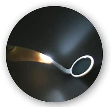 Professional Dentist Mirror with Light - Bright LED Tooth Inspection ...