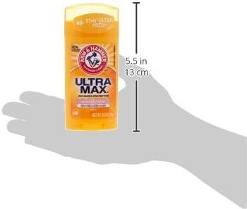 Arm And Hammer Ultramax Deodorant Antiperspirant Invisible Solid Powder ...