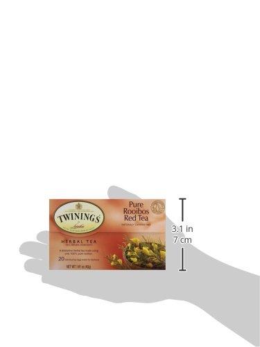 Twinings Red African Rooibos Tea - 20 Count - Premium Herbal Tea | Buy ...