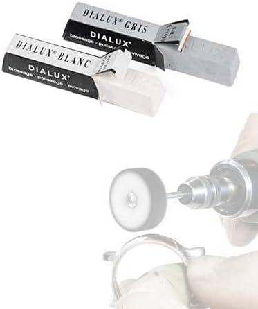 Dialux Metal Polishing Compound White and Grey 4oz - High-Quality ...