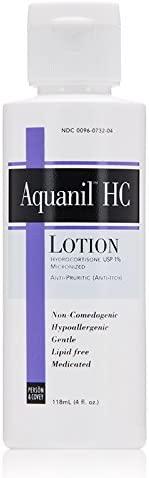 Aquanil HC Lotion 1% Hydrocortisone 4 Oz - Pack of 2 | Fast-Acting ...