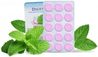 Healthymia Digene 120 Chewable Tablets - Sugar Free for Acidity, Acid ...