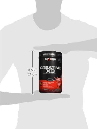 Six Star Creatine X3 Powder | Creatine HCl & Monohydrate | Muscle ...