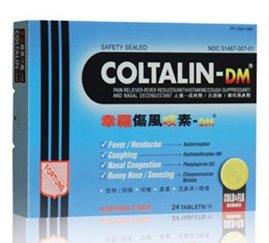 Coltalin DM 24 Tablets: Cough Suppressant, Antihistamine, Nasal ...
