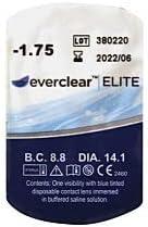 Everclear ELITE Daily Soft Lenses - 30 Pack | -4.00 Diopters | BC 8.8 ...