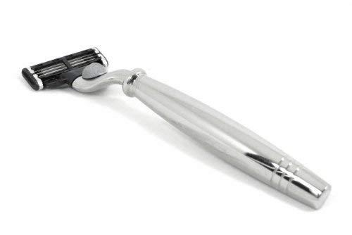Buy Mach 3 Razor #596 - Premium Chrome Handle for Smooth Shaving ...