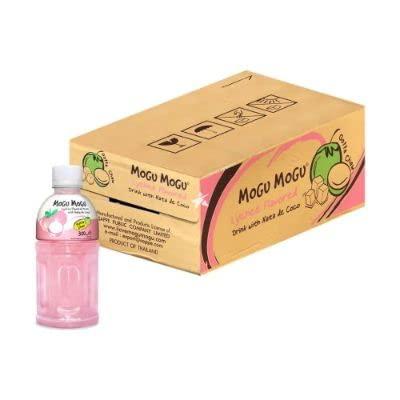 Mogu Mogu Lychee Flavoured Drink with NATA de Coco (Gotta Chew) | On ...