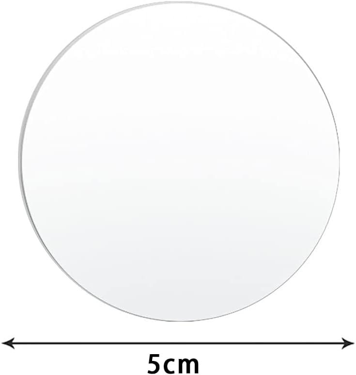 8 PCS 1/12 Inch Thick Clear Acrylic Circle Discs - 2 Inch Diameter ...