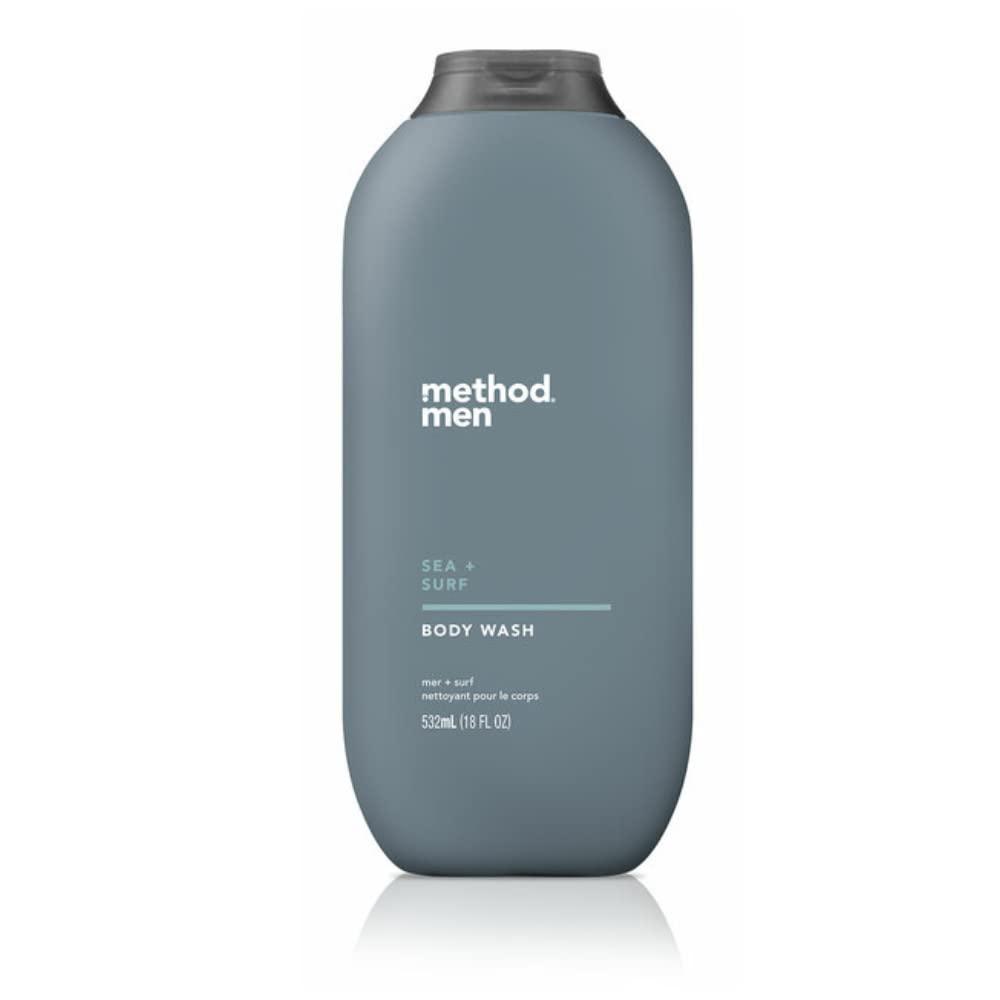 Method Men Sea and Surf Body Wash 18 oz. & Shampoo + Conditioner 14 oz ...