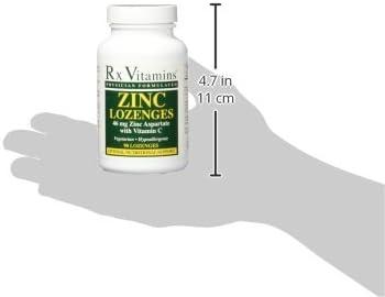 Rx Vitamins Zinc Lozenges 90 Lozenges