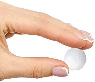 DecorRack 3000 Mini Cotton Balls - 100% Natural, Soft & Absorbent for ...