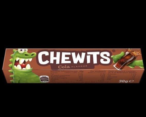 CHEWITS Cola Flavoured Sweets Candy 30g x 5 Packs Delicious Tasty And ...
