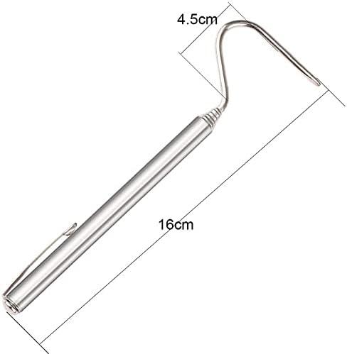 GIVBRO Stainless Steel Hook for Reptile Snakes Retractable Handing ...