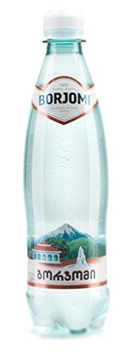 Borjomi Mineral Water - 0.5L Glass Bottle | Authentic Georgian Mineral ...
