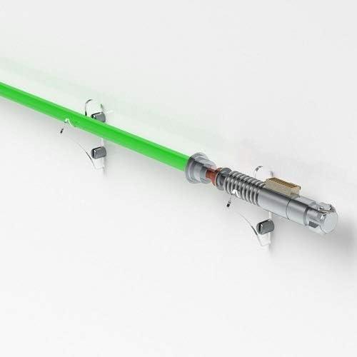 WANLIAN Lightsaber Rack - Wall-Mounted Transparent Holder for 1 Pair of ...