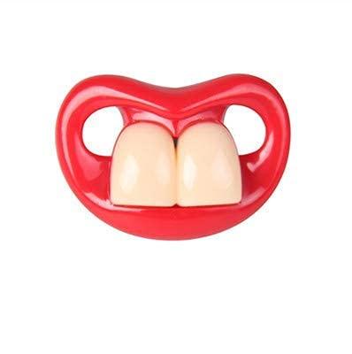 Cute Kissable Mustache Pacifier for Babies - Pack of 3 | BPA-Free ...