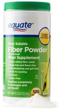 Equate Sugar-Free Fiber Powder - 90 Servings 12.3 oz (2 Pack ...
