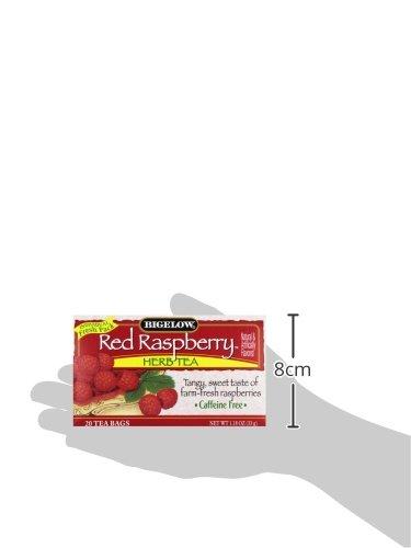 Bigelow Red Raspberry Tea - 20 Counts | Delicious Herbal Blend | Buy ...