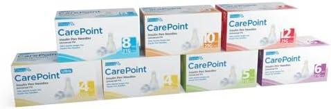 Carepoint Diabetic Insulin Pen Tips 31G x 4mm (100 Pcs/Box) - GlucoRX
