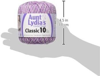 Aunt Lydia's Variegated Crochet Thread Size 10 - Shaded Purple (2-Pack ...