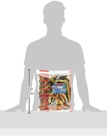 HARIBO Yellow Belly Giant Snakes Yellow Bellies Bulk Sweets 3kg Giant ...