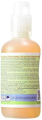 California Baby Bug Repellent Spray 6.5oz - Natural Insect Protection ...