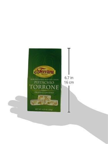 Ferrara Almond Honey Nougat with Pistachios Torrone Miniatures ...