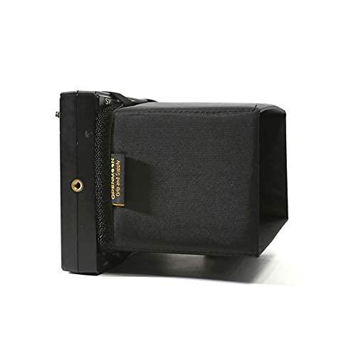 OPENMOON 7 Inch Black Nylon Monitor Hood Sunshade with Foldable Design ...