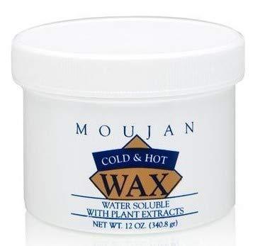 Moujan Cold and Hot Wax Kit 12 oz. - Professional Hair Removal Solution ...