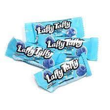Laffy Taffy Blue Raspberry Fun Size Wrapped 3 lbs - 140+ Count Taffy ...