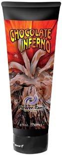 Power Tan Chocolate Inferno Hot Bronzer 8 oz - Intense Tanning Formula ...
