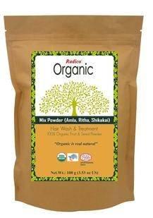 Radico Organic Herbs Powder Mix for Hair Growth - Amla Reetha ...