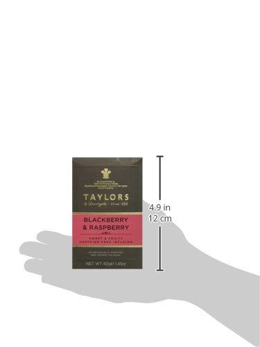 Taylors of Harrogate Blackberry Raspberry Herbal Tea - 20 Teabags | Buy ...