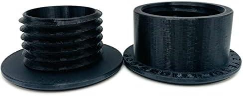 Wall Eye Cable Pass Through Wall Port 2'' ID - White, Fits 1 1/2'' to 2 ...