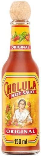 Hot Sauce Bundle with Cholula Hot Mexican Sauce 150ml and Cholula Chipotle Hot Sauce 150ml (2 ...