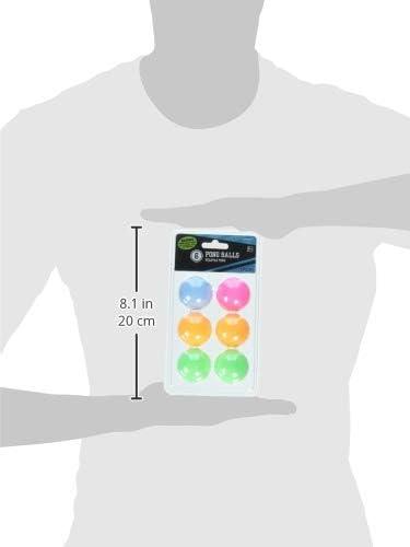 Neon Color Pong Balls - 1 1/2 Inch - 6 Pack | Buy Now with Express ...