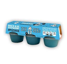 Zee Zees Rock'n Blue Raspberry Applesauce Cups - 4 oz Cups (24 Pack ...
