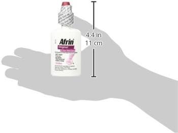 Afrin Original Maximum Strength 12 Hour Nasal Congestion Relief Spray ...